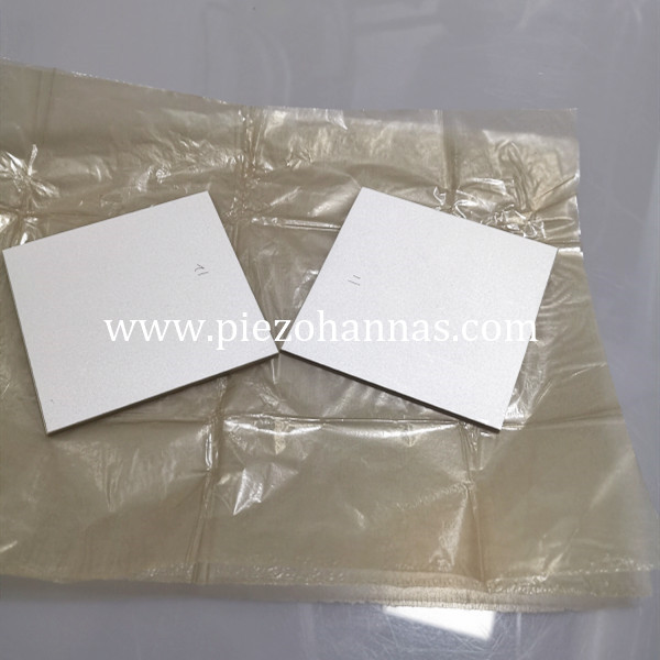Pzt Materials Piezo Ceramics Plate for Underwater Acoustic from China ...