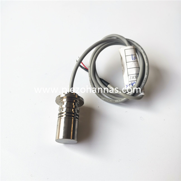 Custom Titanium Alloy Ultrasonic Gas Flow Transducer For Ultrasonic Gas ...