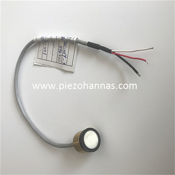 200KHz Pzt Piezoelectric Ultrasonic Gas Transducer Ultrasonic Sensor ...