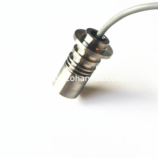 Custom Titanium Alloy Ultrasonic Gas Flow Transducer For Ultrasonic Gas ...