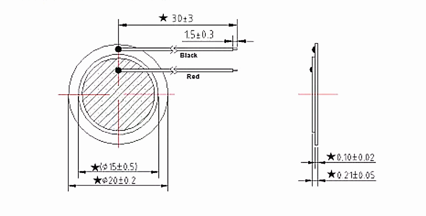 Bimorph Piezo Disc Benders Ceramic Actuator for Ultrasonic Sensors from ...